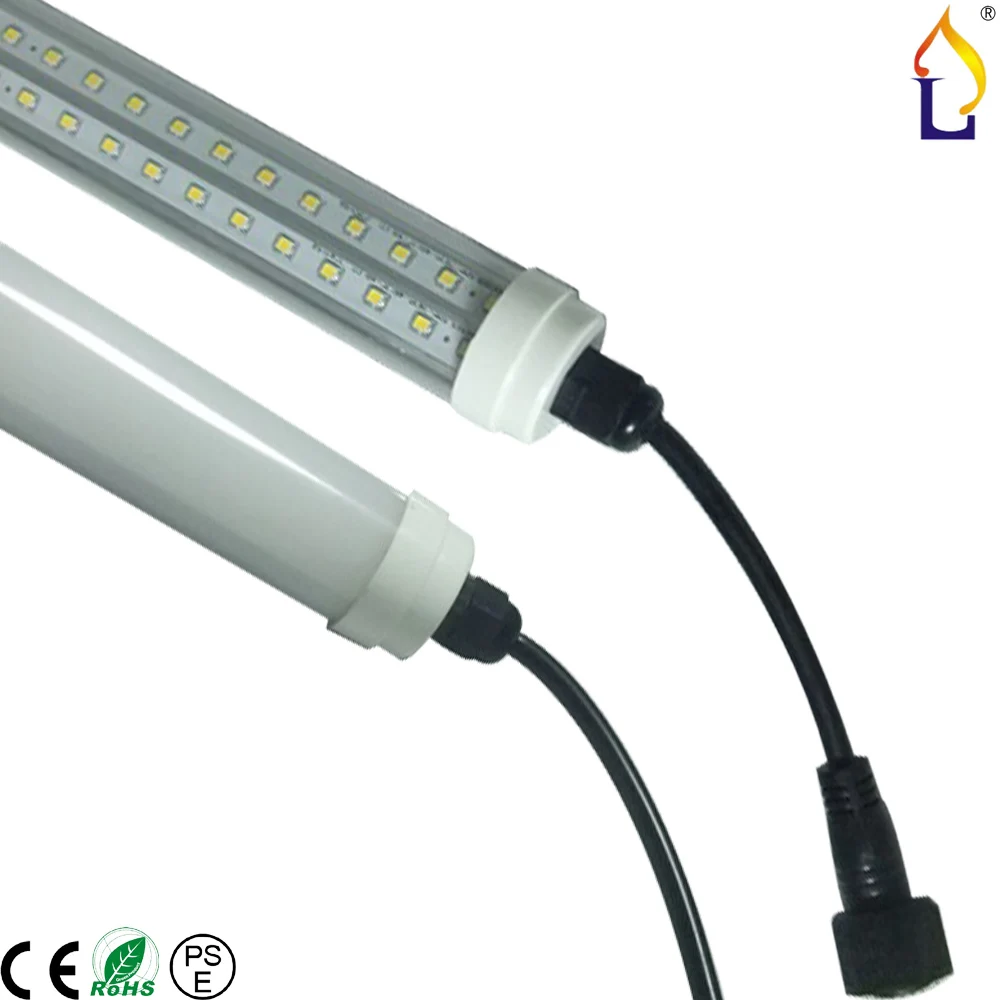 15pcs/lot 4ft 5ft 6ft 8ft 24W 60W T10 waterproof IP65 Led Tube Light V ...