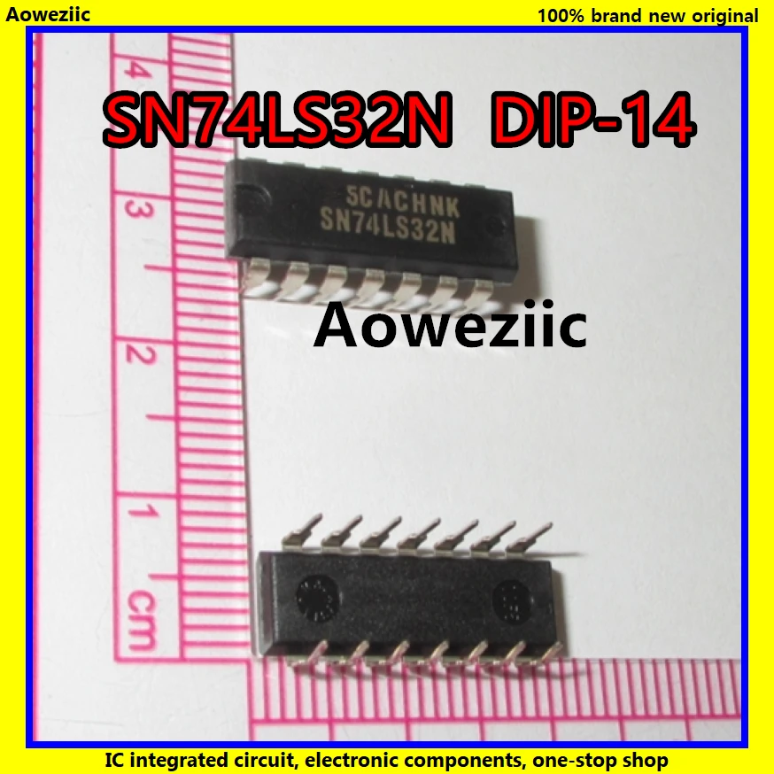 10Pcs-Lot-SN74LS32N-74LS32-DIP-14-QUADRUPLE-2-INPUT-POSITIVE-OR-GATES ...