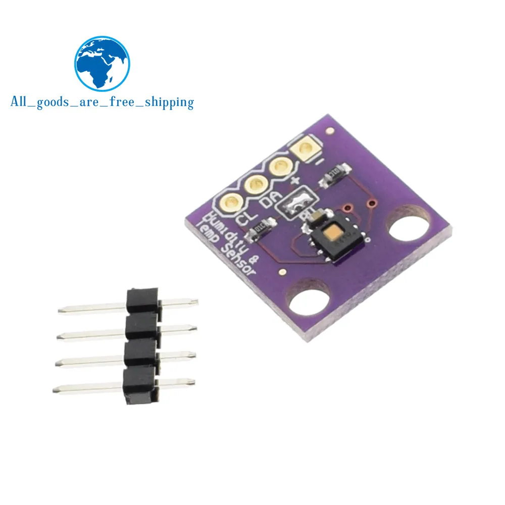 Tzt 1pcs Hdc1080 Module Low Power Gy 213v Hdc1080 High Accuracy Digital Humidity Sensor With