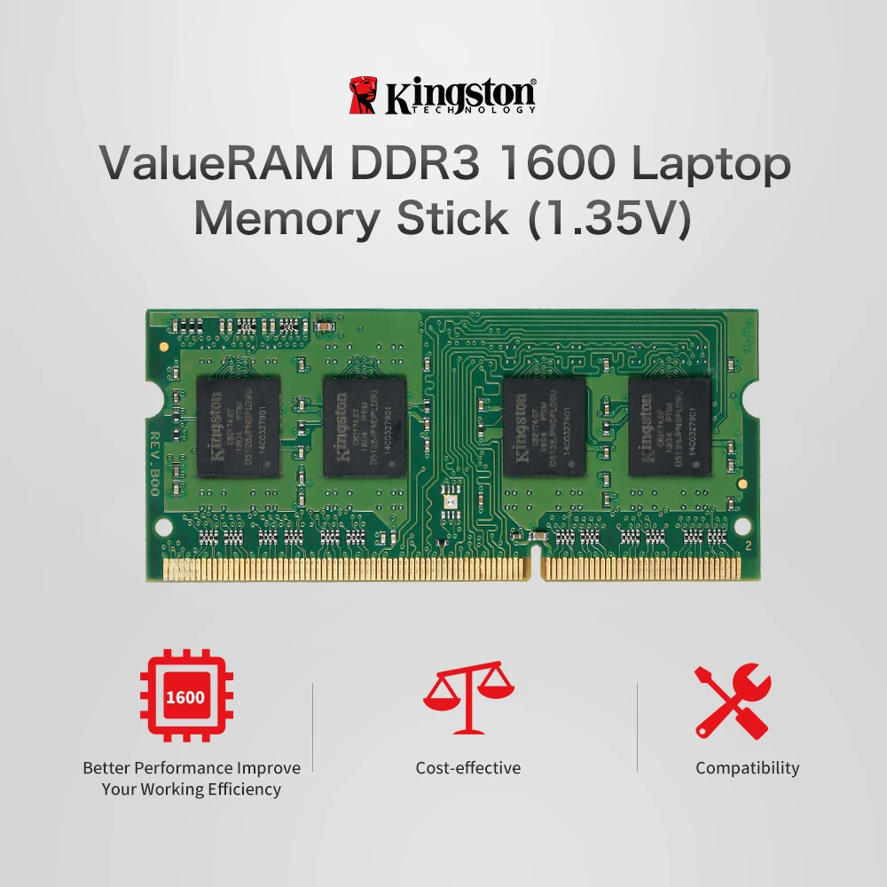 Discount Up to 50% Kingston Ram Original Notebook RAM 1600MHz 4GB 8GB 1 ...