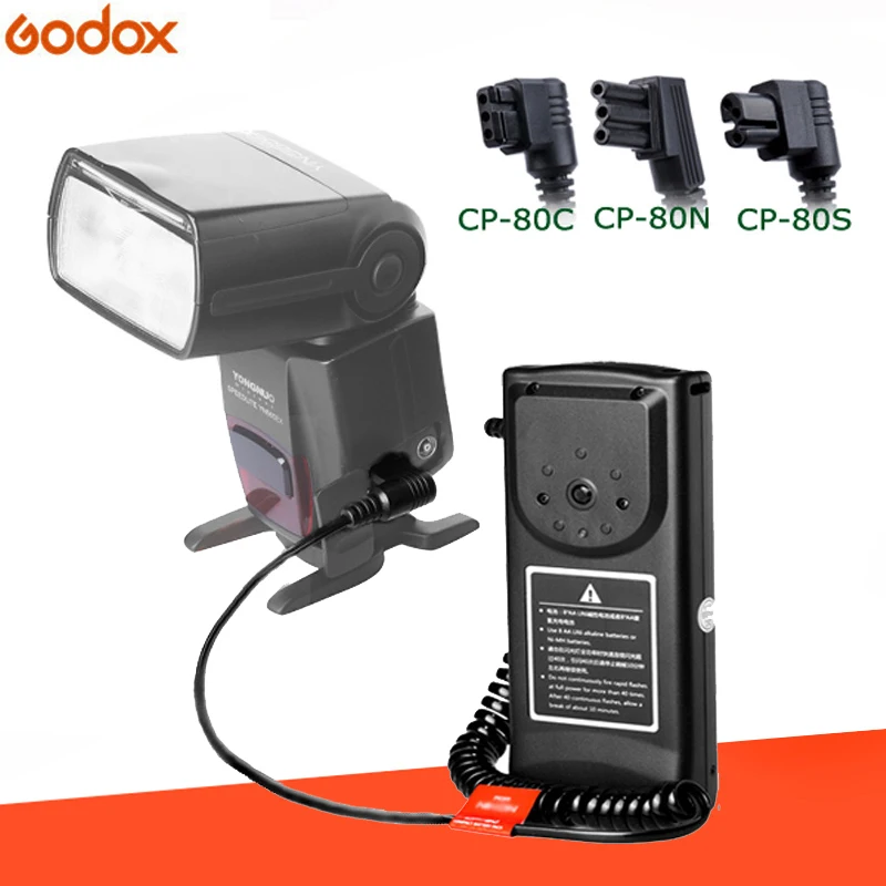 Godox CP 80 External Flash Battery Pack สำหรับ Canon 550EX 580EX II ...