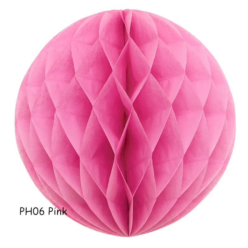 10/15/20/25/30 см декоративные круглые бумажные салфетки соты шарики ...