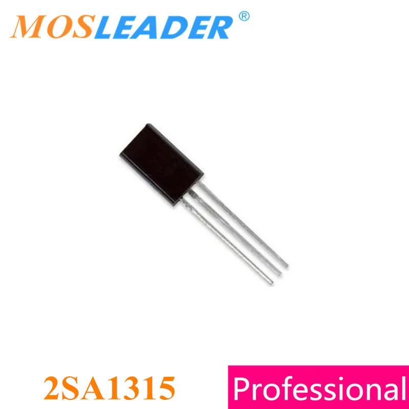 Mosleader 2SA1315 TO92L 500 piezas A1315 PNP 80V 2A Original 60V 1.5A hecho en China de alta ...