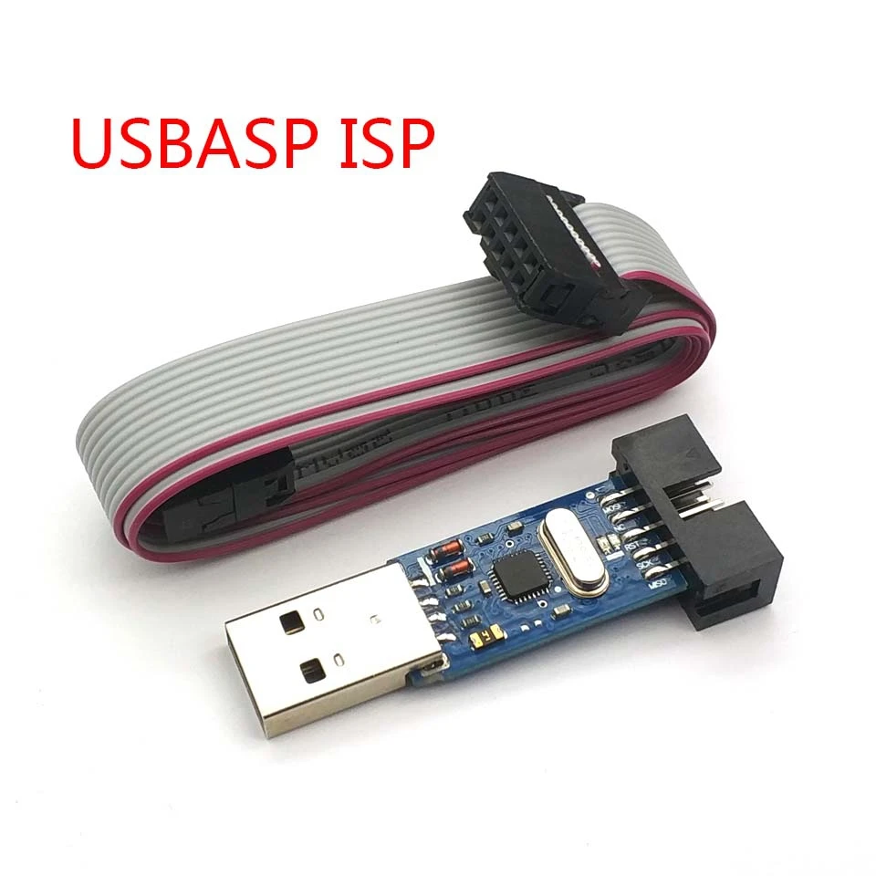 New Usbasp Usbisp Avr Programmer Usb Atmega8 Atmega128 Support Win7 64k In Replacement Parts