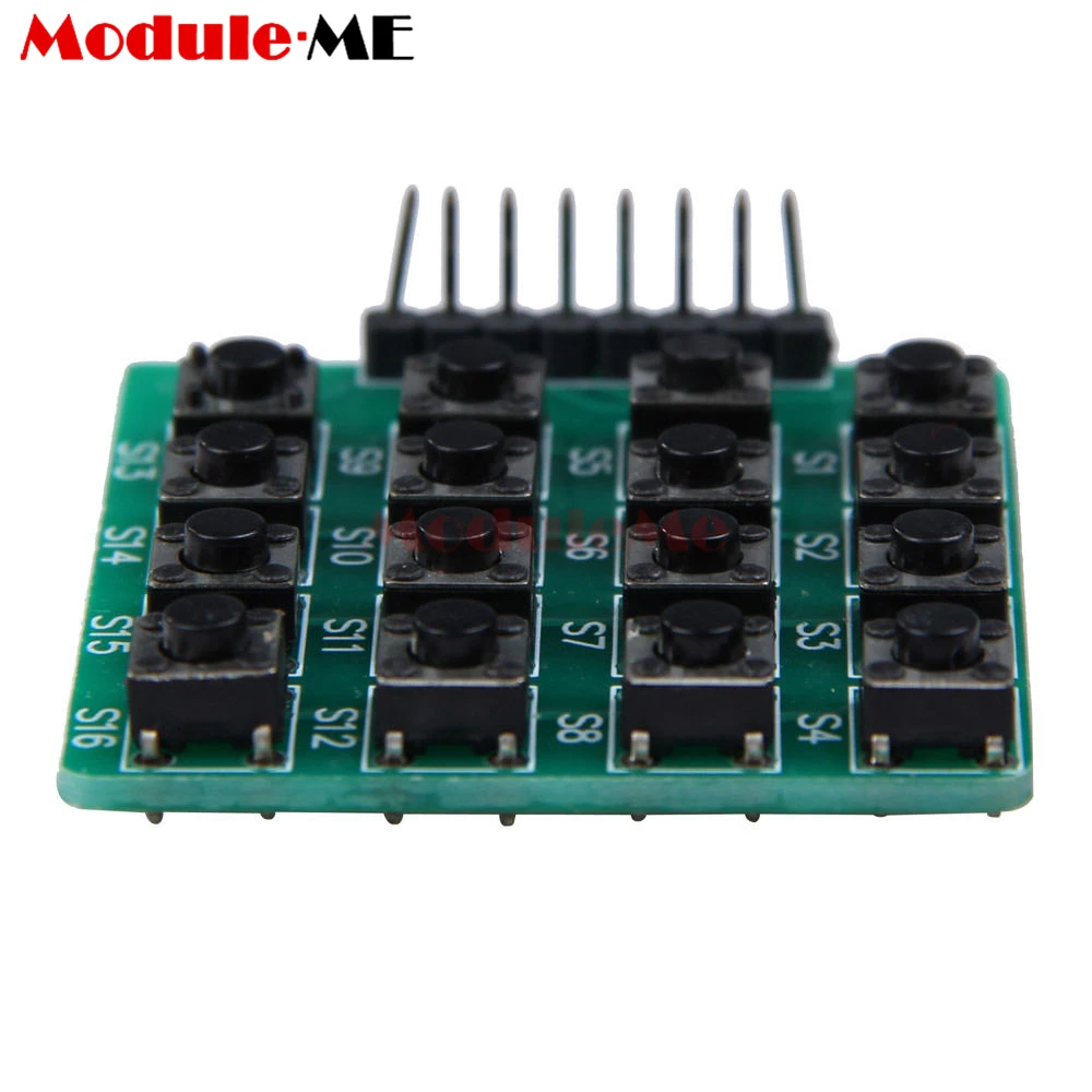 4x4 4*4 Matrix Keypad Keyboard Module 16 Botton Mcu For Arduino Atmel ...