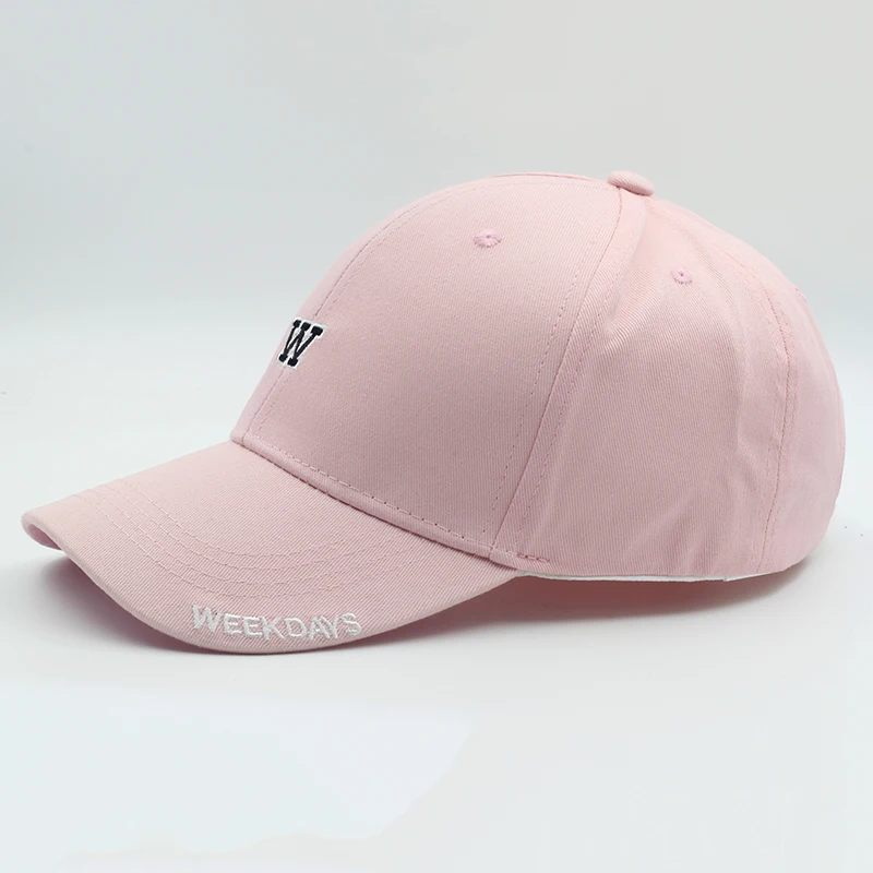 2018 Summer Baseball Cap Women Fashion Korean Cotton Sports Pink Hip ...