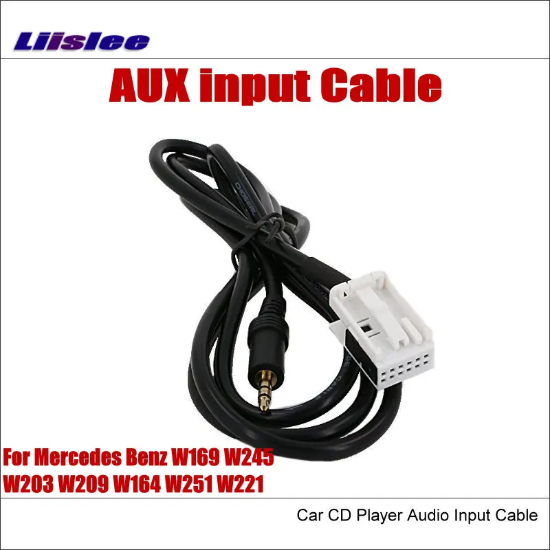 Original Plugs AUX Adapter Connector For Mercedes Benz W169 W245 W203 ...
