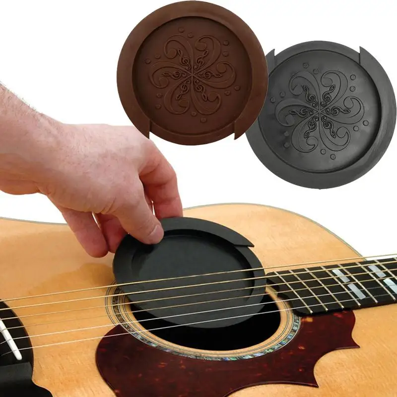 Купить yuker акустическая гитара звук отверстие крышка гибкий резиновый ...