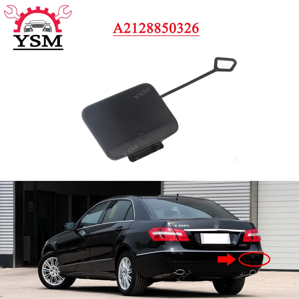 Tow Eye Cover Cap Primed Rear Bumper For Mercedes Benz W212 E Class ...