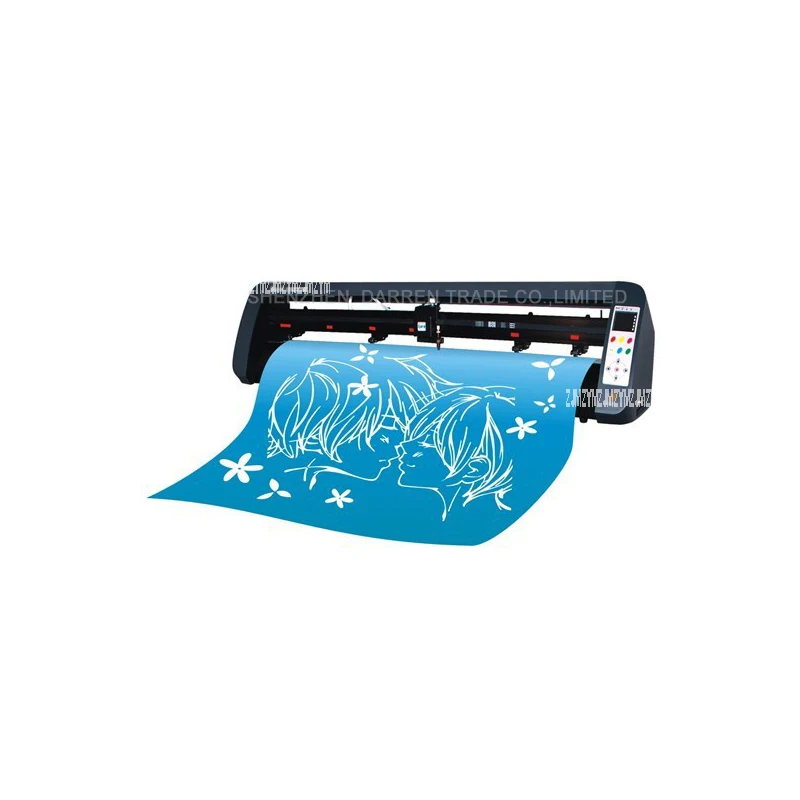 1pcs Contour Cut Cutting Plotter Usb Vinyl Cutter Mini Desktop Portable Cutting Plotter Th740
