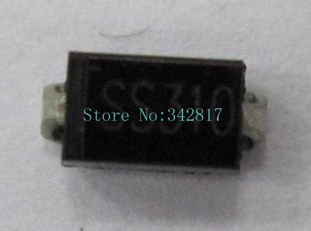SS310 SR3100 DIODE SCHOTTKY 100V 3A SMA 100pcs|diode schottky|schottky ...