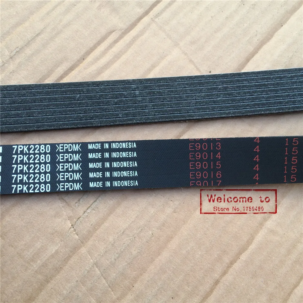2PCS Original BELT, V 90916-02640 90916-02708 STANDARD 7PK2280 ...