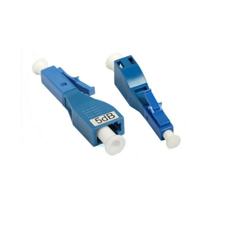 5pcs/bag Lc Upc Female To Male 15db Fiber Optic Attenuator Lc Upc ...