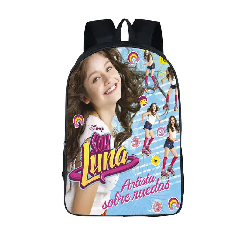 Soy Luna Backpack Tv Show Anime Harley Quinn Joker for Boy and Girl ...