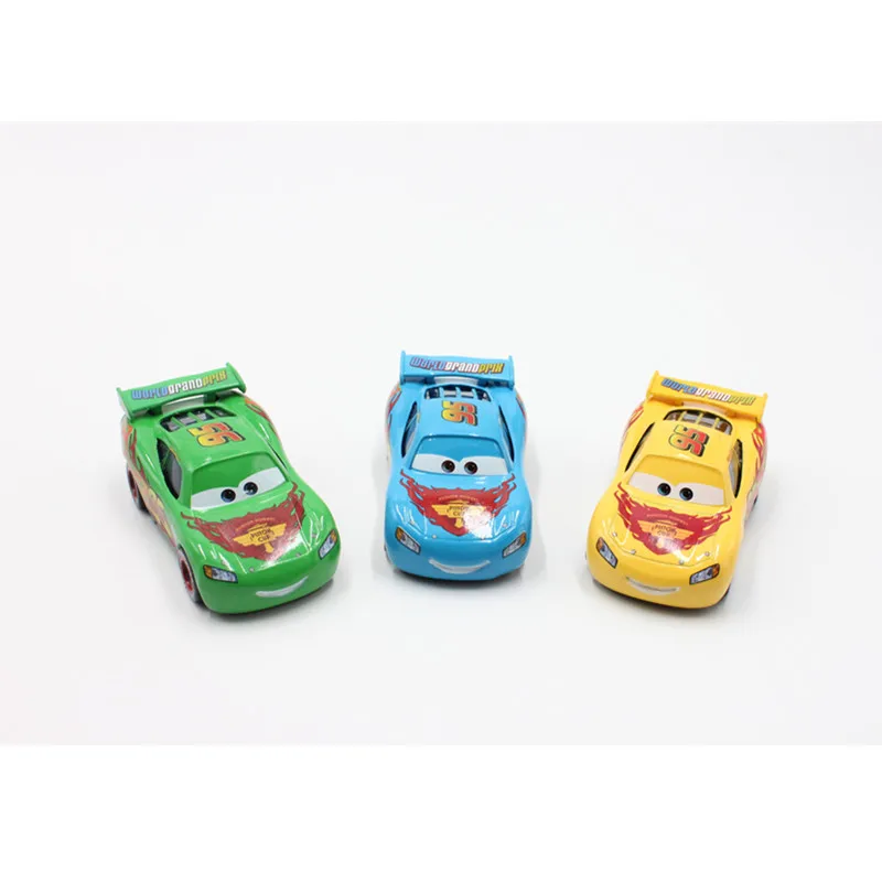 Disney 3Pcs/Set 100% Original Pixar Cars No.95 Lightning McQueen ...