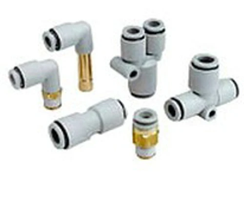 SMC plastic Y Tee KQ2U08 01 08 02 08 03 new original pneumatic fittings ...
