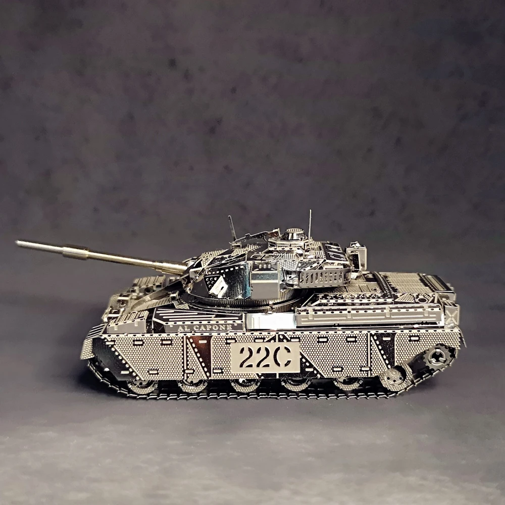 CHIEFTAIN TANK MK50 Model 1:100 HKNANYUAN 3d Metal Puzzle Creative toys ...