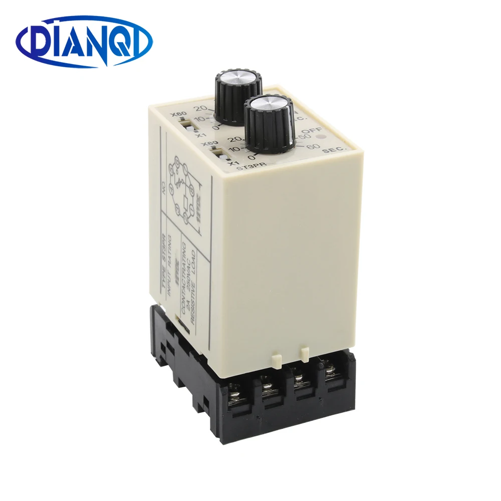 St3pr Electrical Time Relay Electronic Counter Relays Digital Timer ...