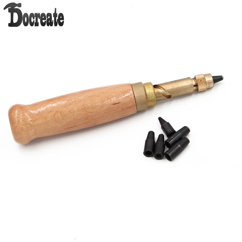 Adjustable Spring Pressure Automatic Centre Punch Dot Punch with 6pcs ...