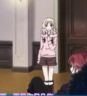 Free Shipping Diabolik Lovers Cosplay Yui Komori Pink Daily Uniform ...