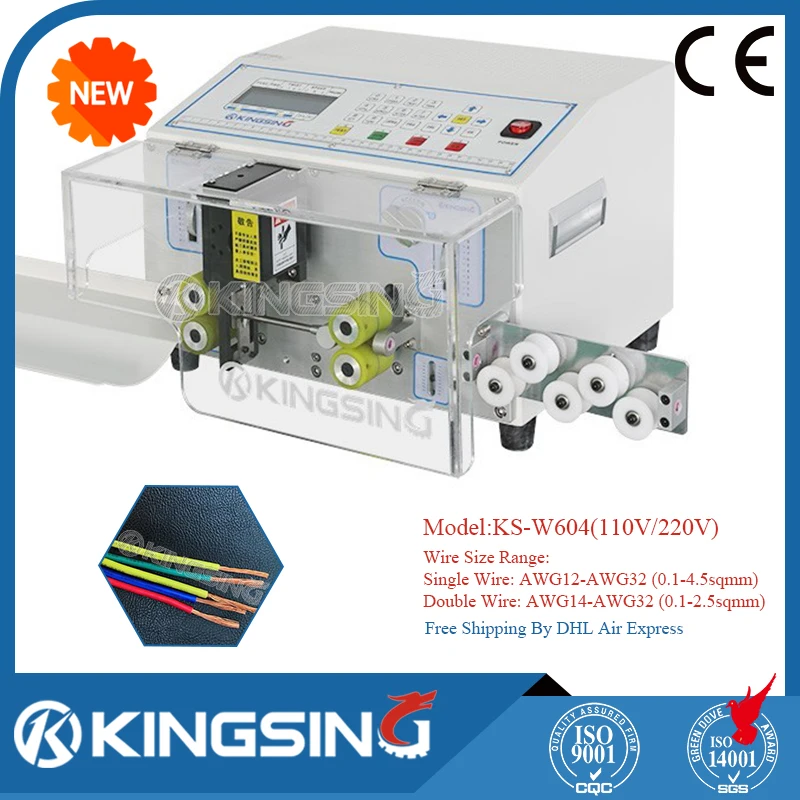 Kingsing Factory Direct Sale Automatic Wire Cutting Stripping Machine ...