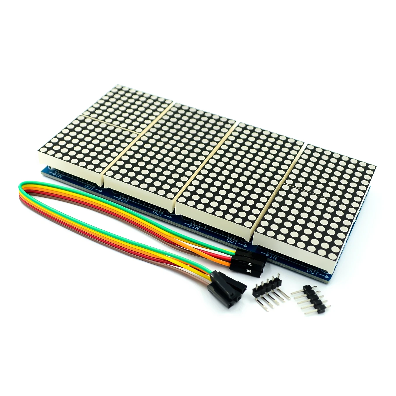 MAX7219 dot matrix module 8 dot matrix 2*4 display module MCU control ...