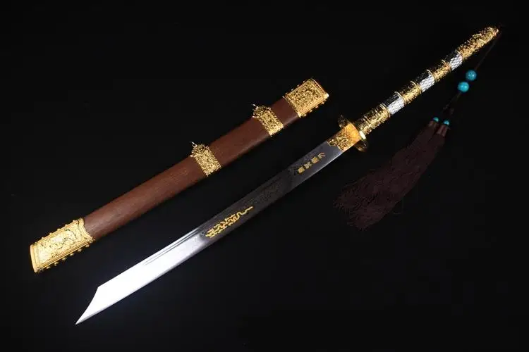 High Quality Broadsword Sword Katana DaDao Sharpened Damascus Steel ...