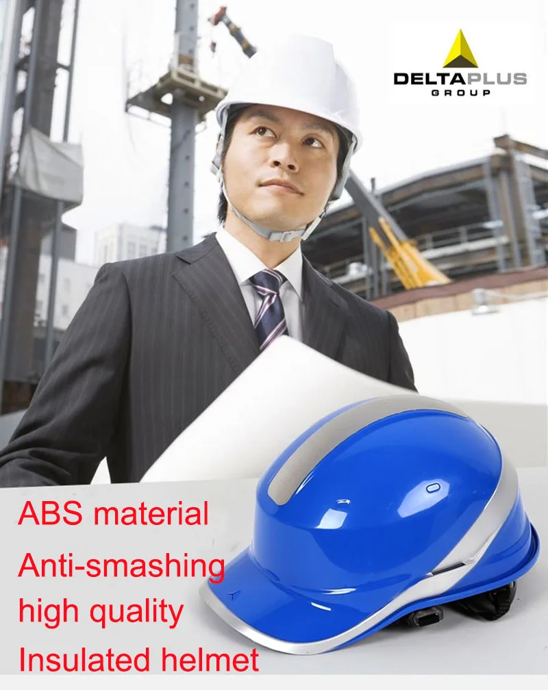 Safety Helmet Delta Plus | Abs Protection Helmet | Abs Safety Helmet ...