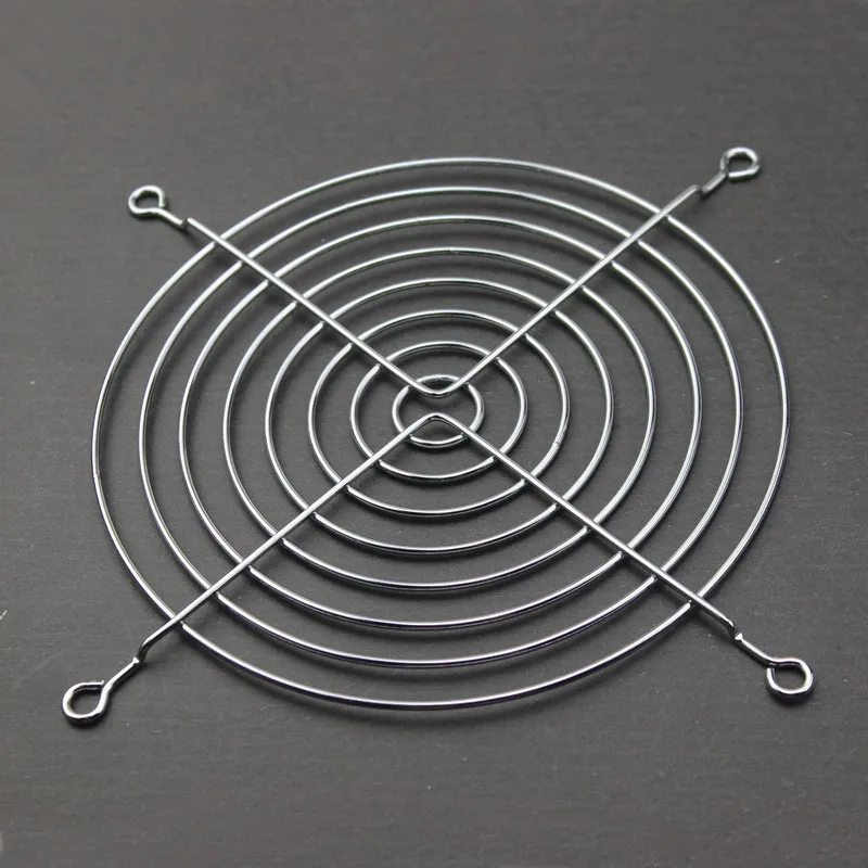 5 pcs Gdstime 140mm Fan Iron Net Stainless Steel Metal Fans Grill For ...