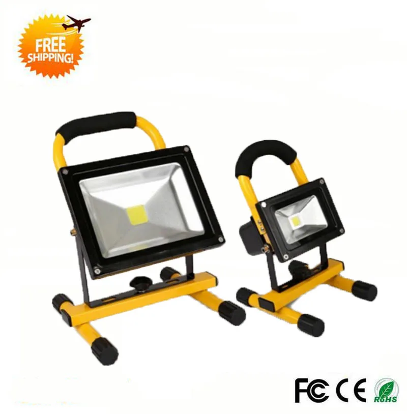 LED Rechargeable Floodlight 5W 10W 20W 30W 50W Cordless Rechargeable ...