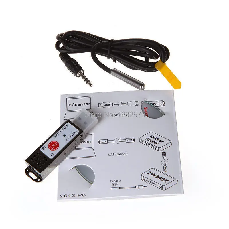Buy Temper2 Pc Laptop Usb Powered Thermometer Temperature Sensor Data Logger 