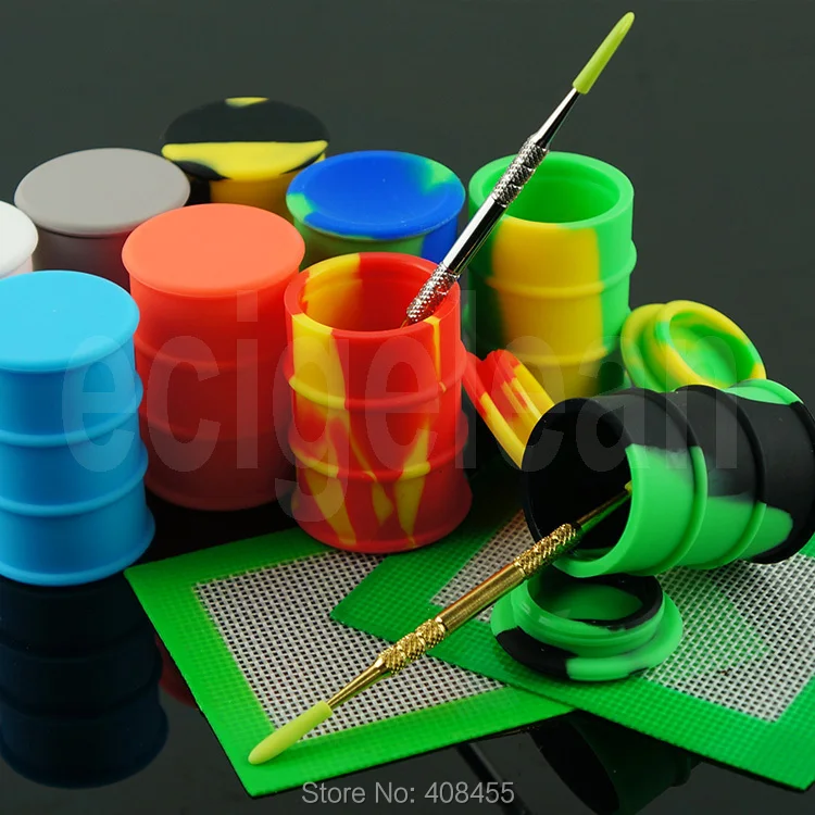 Looking for a silicone / rubberized container to hold 1oz of dab wax ...