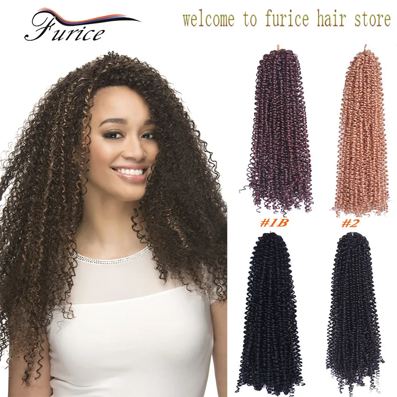 18 Inch Deep Wave Synthetic Hair Wig 90g/pack Freetress Water Wave ...