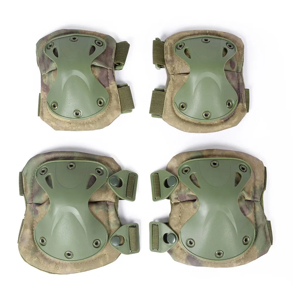 Military Tactical Knee Pads set Combat Airsoft Paintball Gear Hunting ...