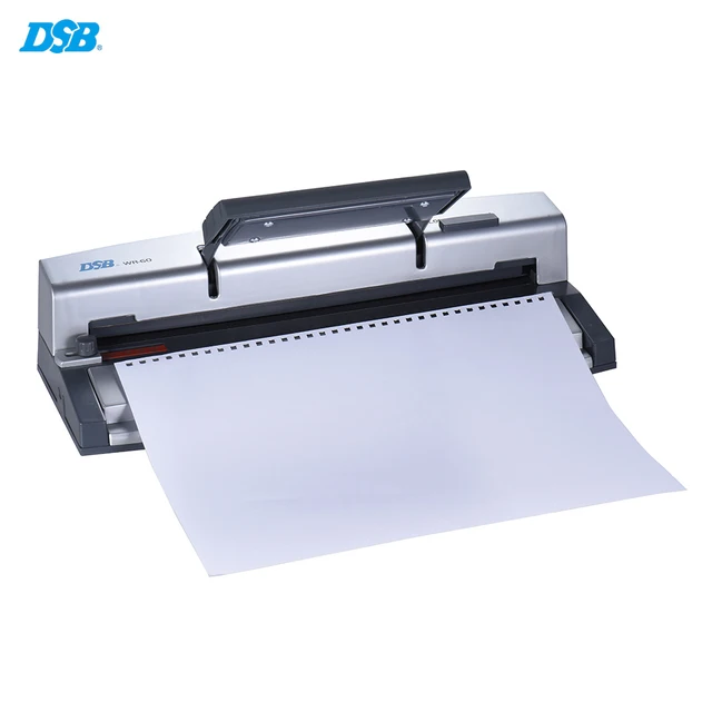 A4 Paper Punch Paper Puncher Furador Binder Punch Wire Binding Machine ...