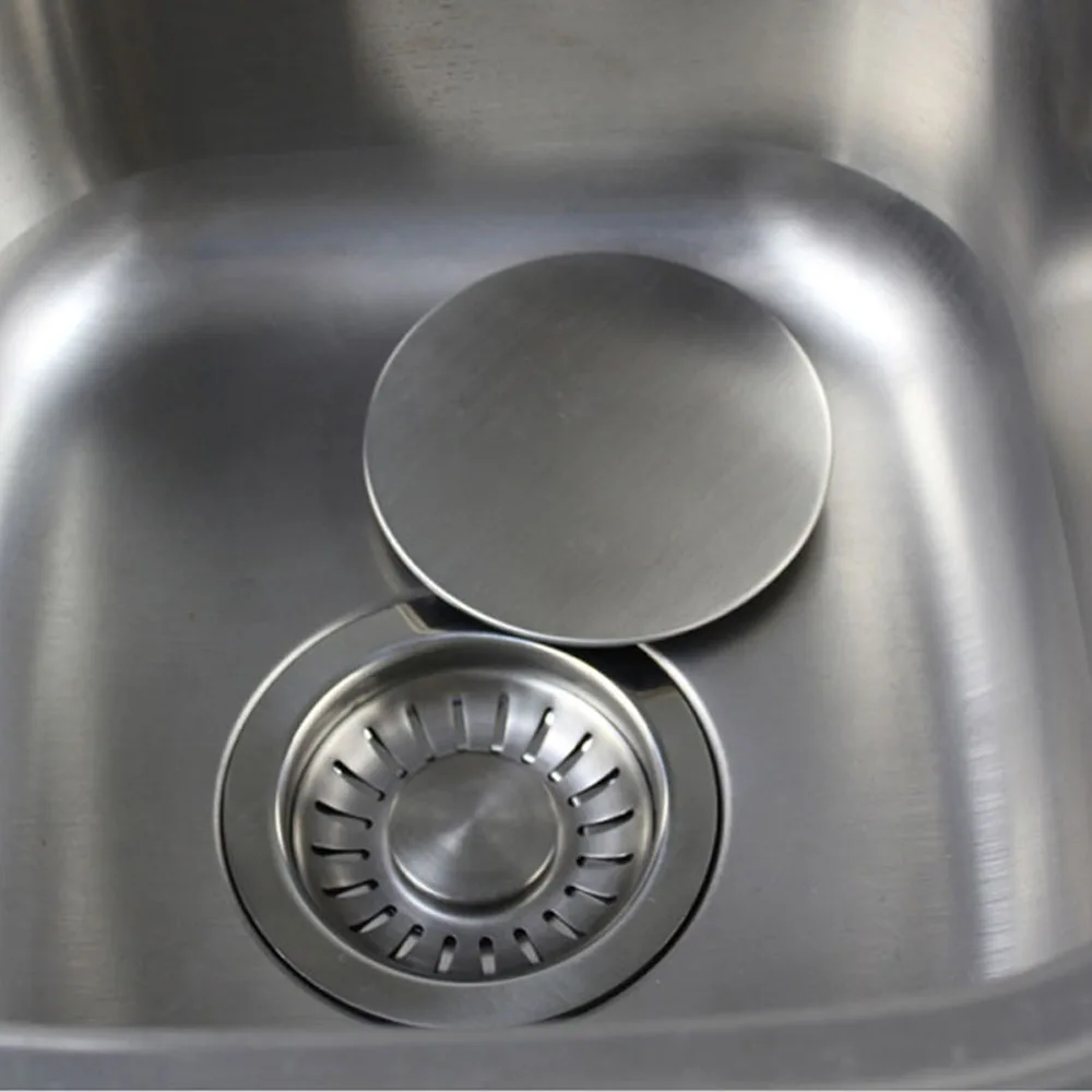 Talea Modren Stainless steel Sink strainer cover Drainer lid Garbage ...