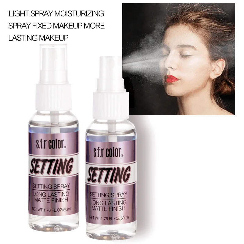 50ML Makeup Hydrating Setting Spray Matte Finish Bottle Setting Spray ...