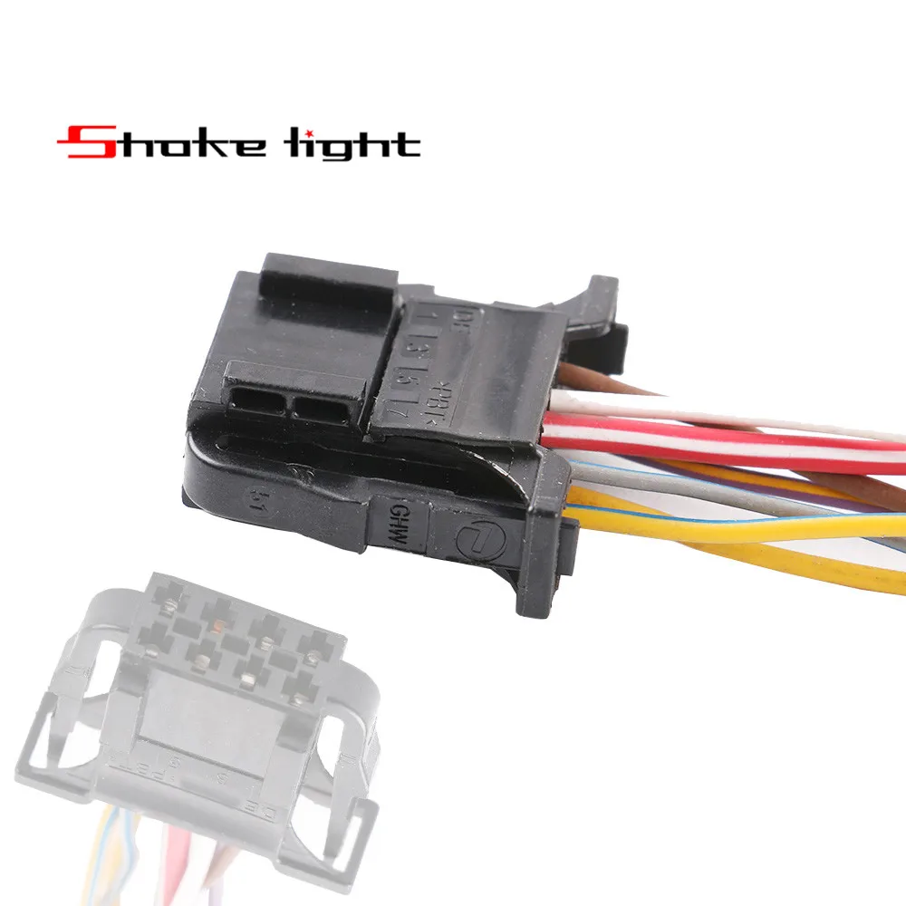 X1 New 8 Pins Connector Plug Wire Pigtail 3b0972724 For Vw Audi A4 A6 ...