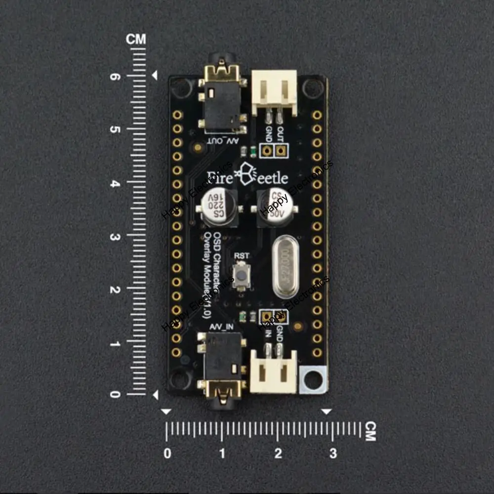 DFRobot FireBeetle OSD модуль наложения на экран дисплея персонажа, 3,3 ...