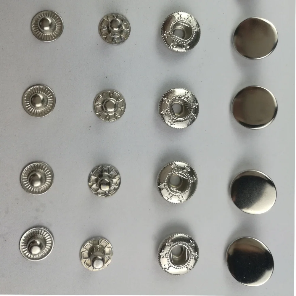 50Pcs-Rapid-Rivet-Button-Snap-Fastener-Combined-Decorative-Button ...