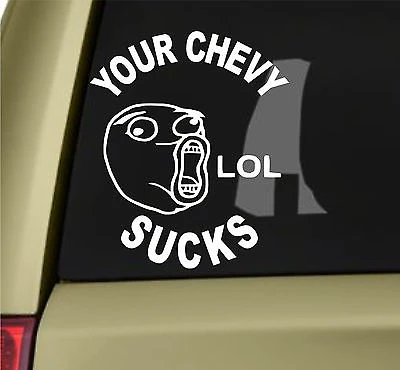 Funny Chevy Truck Stickers