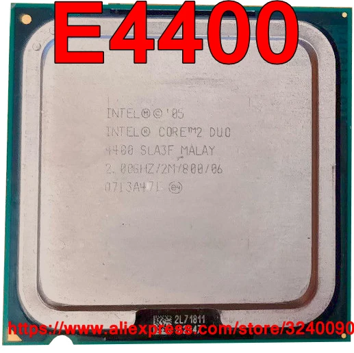 Processador Intel Core 2 Duo E4400, Cpu Original 2.00ghz/2m/800mhz ...