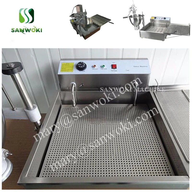 Commercial Electric Stainless steel doughnut frying machine ...