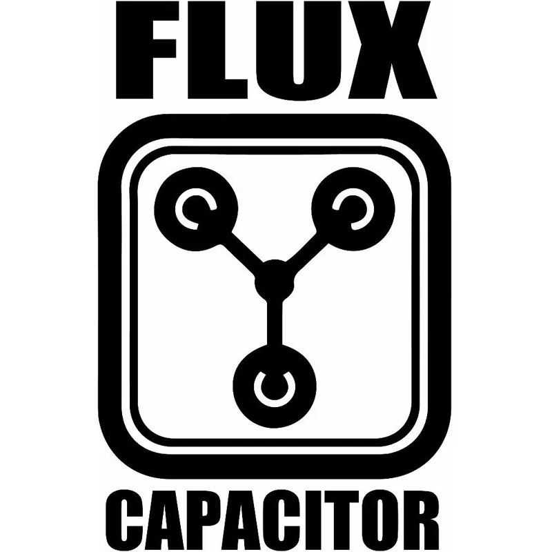 Flux Capacitor Stickers