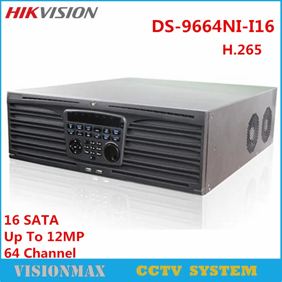 Hikvision NVR 64CH DS 9664NI I16 HD Embedded 4K Network Video Recorder ...