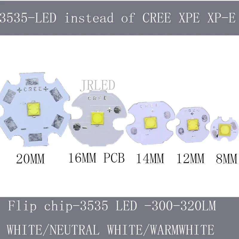 10pcs-50pcs100pcs3W-ETI-3535-300LM-High-Power-LED-diode-Chip-light ...