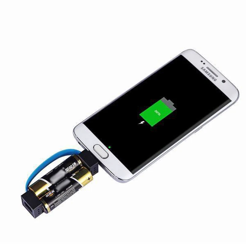 Micro Usb Mini Phone Charger Emergency Charger Portable Magnetic Travel ...