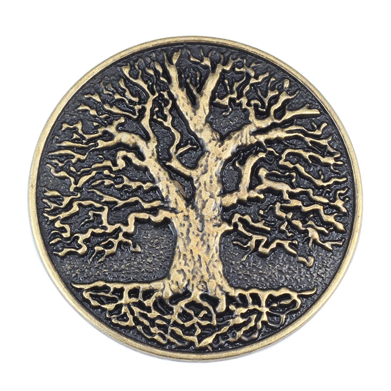 Tree Buckle Round Alloy Belt Accessories - AliExpress 200000297
