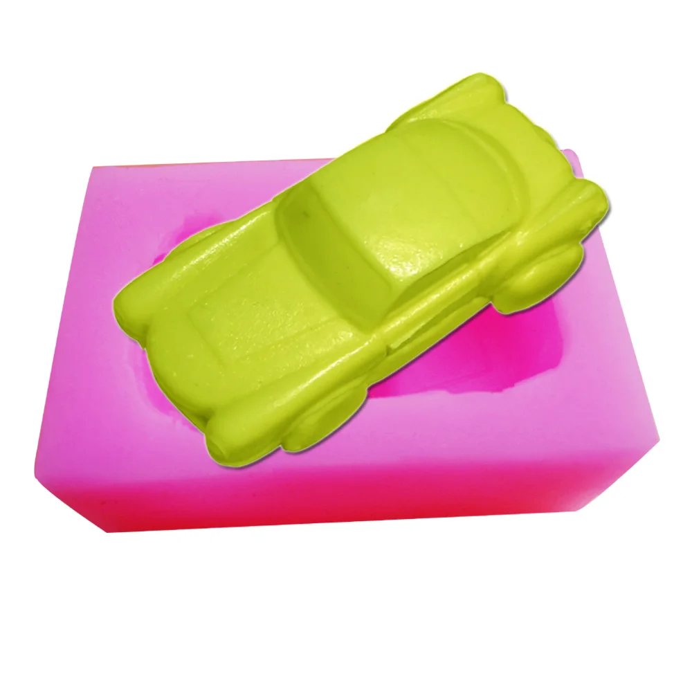 M324 Car mold,The old car model,car silicone cake mold,soap mold,3d ...