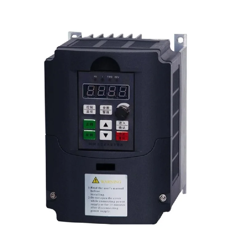 Free Shipping Motor Inverter 0.75kw 1.5kw 2.2kw 4kw 220v 1 Phase Input ...